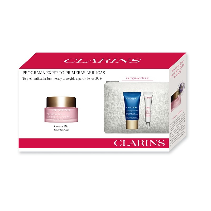 Clarins Multi-Active set regalo, que se compone de: Clarins Multi ...