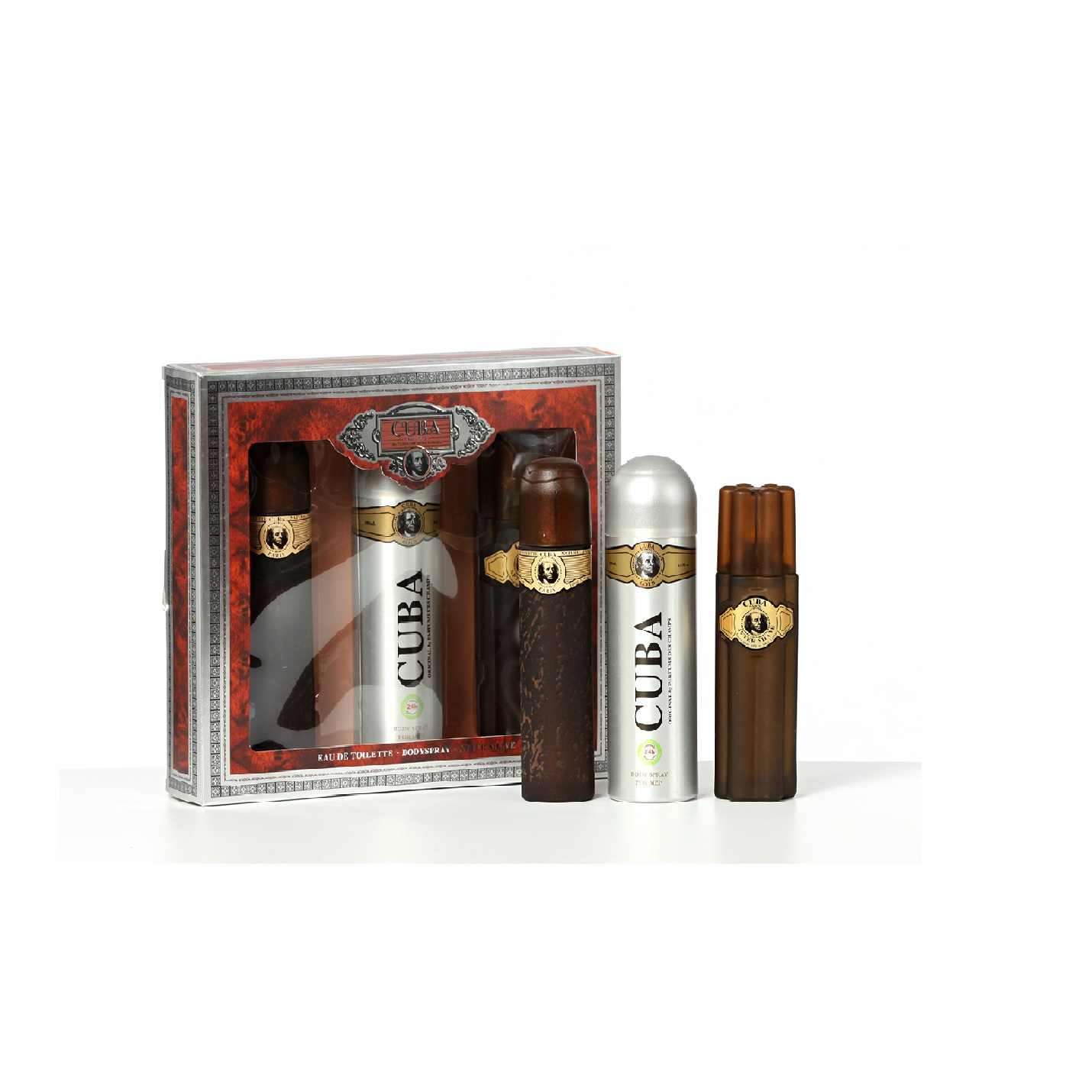 CUBA PERFUMES, CUBA GOLD eau de toilette 100 ml vapo + aftershave 100 ...