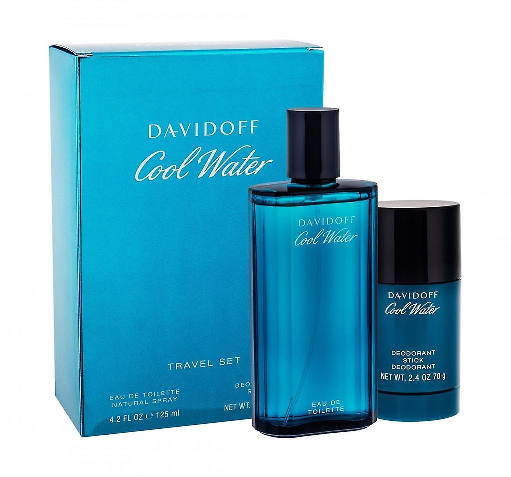DAVIDOFF COOL WATER MEN EDT 125ML + DEO STICK 75 ML SET REGALO