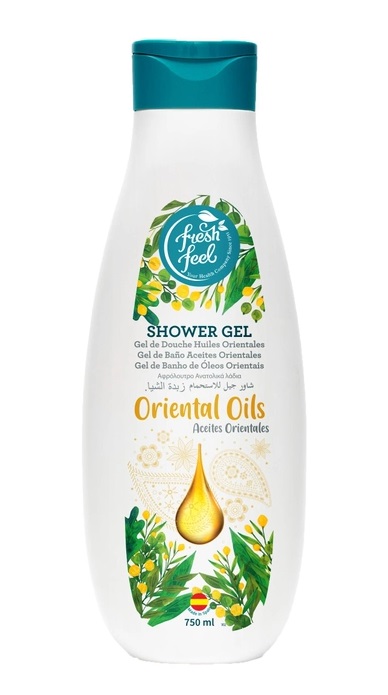 Fresh Feel Gel de Ducha Aceites Orientales 750 ml