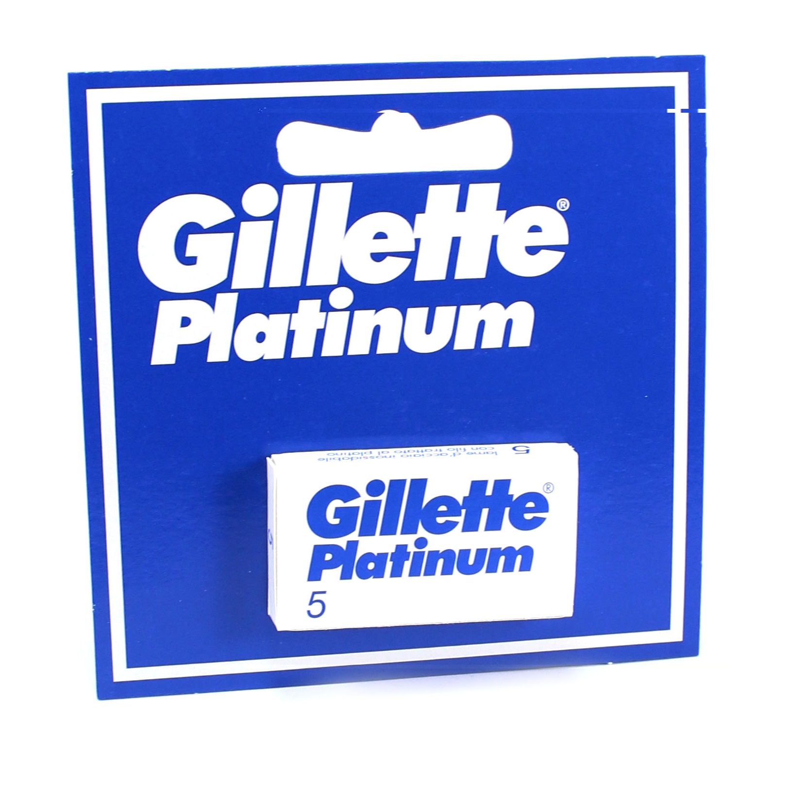 Gillette Hojas Platinum 5 Unidades