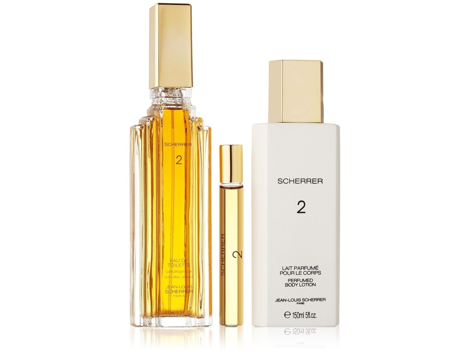 JEAN LOUIS SCHERRER 2 EDT 100 ML vapo + Body locion 150 ml + mini 10 ml ...
