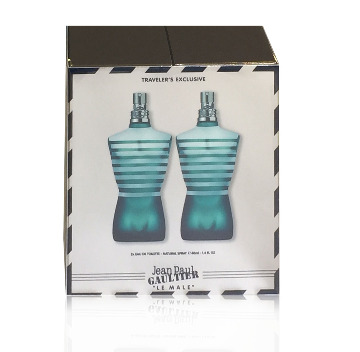 comprar tratamientos y perfumes JPG LE MALE EDT 40 ML X 2 UDS (TOTAL 80 ML)
