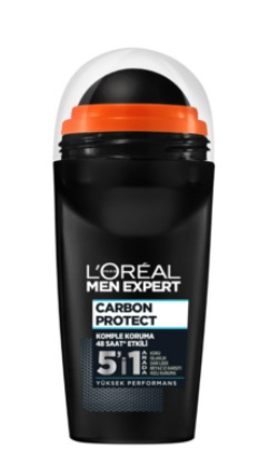 L'Oreal Men Expert Carbon Protect 5 en 1 Desodorante roll-on 50 ml
