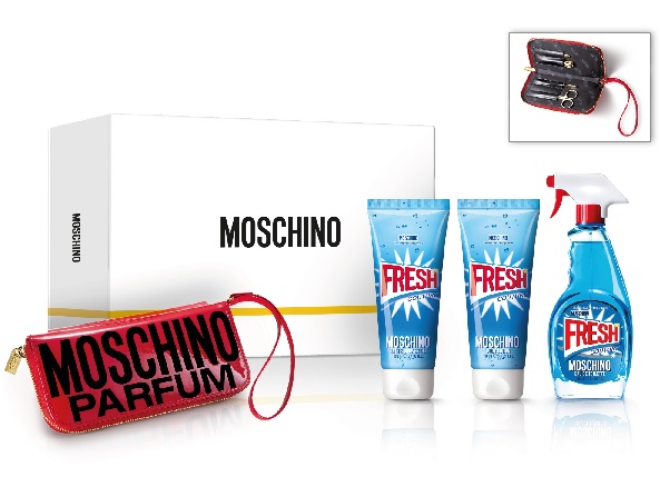 Moschino Fresh Couture EDT 100 ml + Body Loción 100 ml + Shower Gel 100 ...