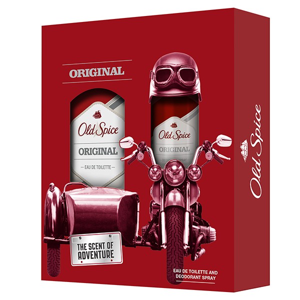 Old Spice Eau the toilette 100 ml + deo spray 150 ml set regalo