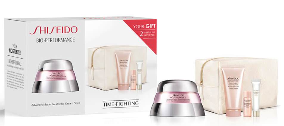 Shiseido Bio Performance Super Restoring Cream set regalo, que se ...